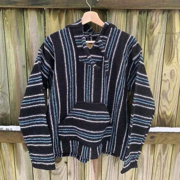 Earth Ragz | Shirts | Earth Ragz Baja Hooded Poncho | Poshmark
